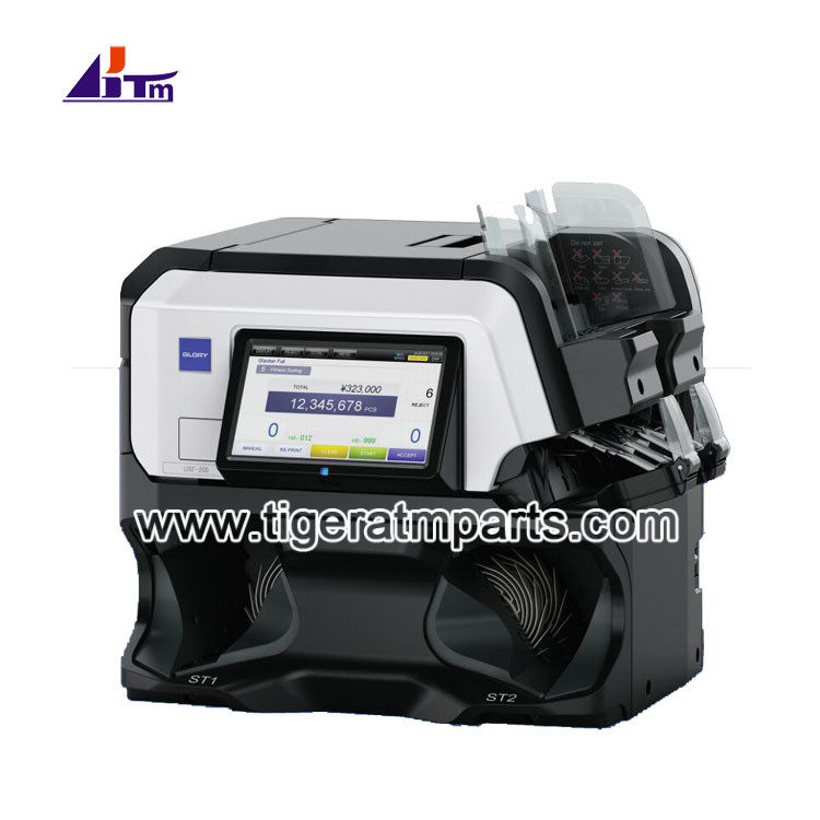 Glory USF-200 Banknote Sorter Note Sorting Machine Parts For Bank